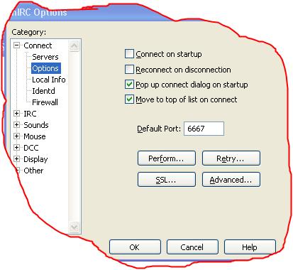 Tutorial sull'uso di Mirc - LEGAMI.ORG